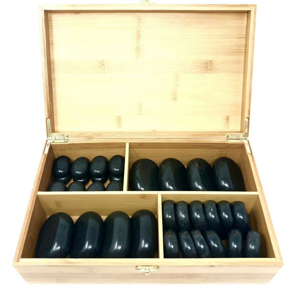 Hot Stone Massage Kit 45 Pcs - Brody Massage